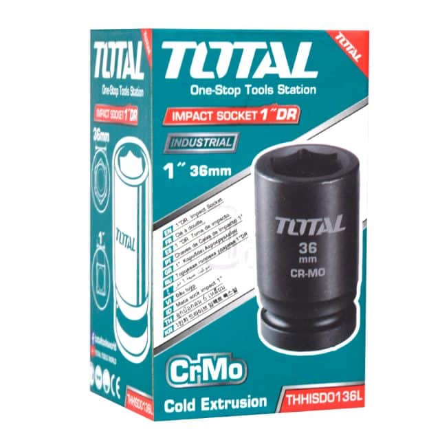 Safari Group | SOCKET IMPACTO DR 1" 36X90MM CRMO