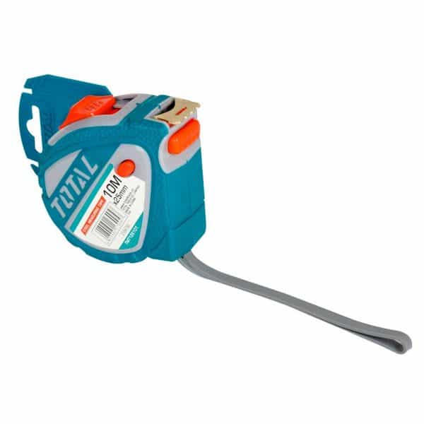 Safari Group | CINTA METRICA DE ACERO/ABS 3 BOTONES DOBLE LADO 10MX25MM